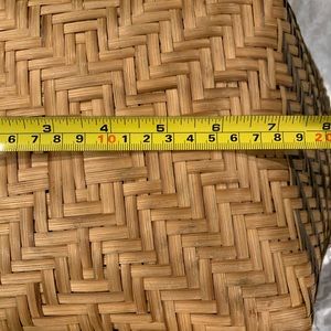 Accents | Vintage Two Toned Basket 13 Inches Wide | Poshmark